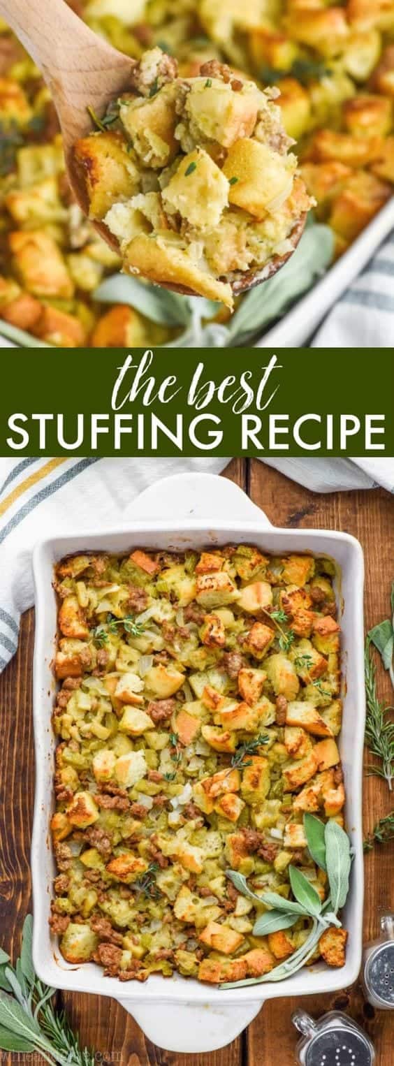 15 Delicious Thanksgiving Stuffing Recipes - Brighter Craft