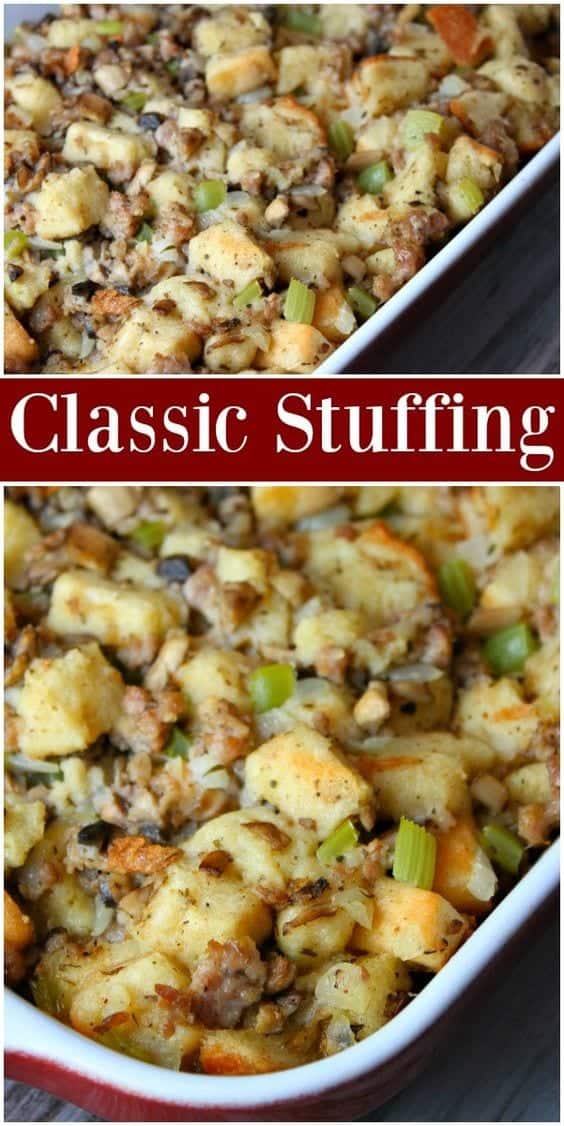 15 Delicious Thanksgiving Stuffing Recipes - Brighter Craft