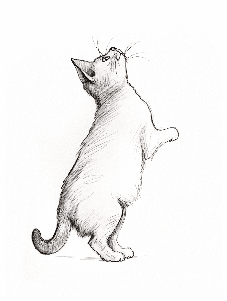 25 Realistic Cat Drawing Ideas and Tutorials for All Skill Levels ...