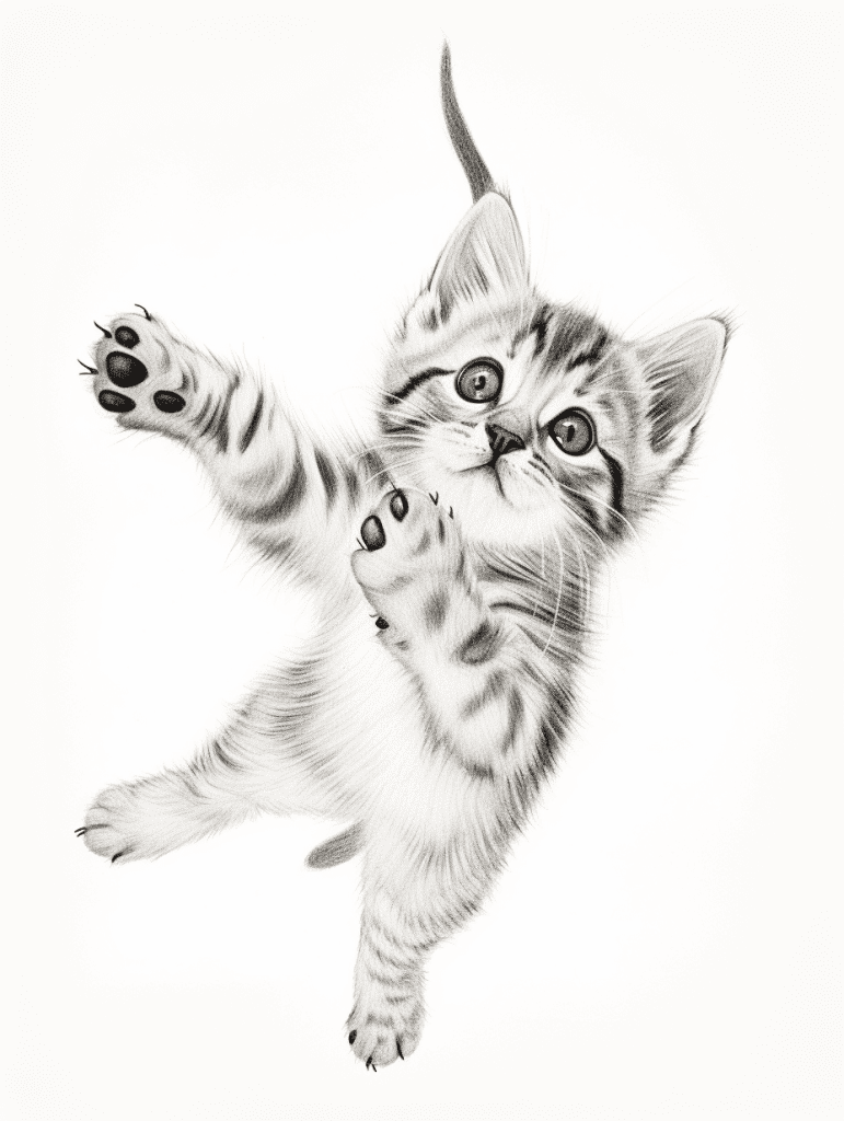 25 Realistic Cat Drawing Ideas and Tutorials for All Skill Levels ...