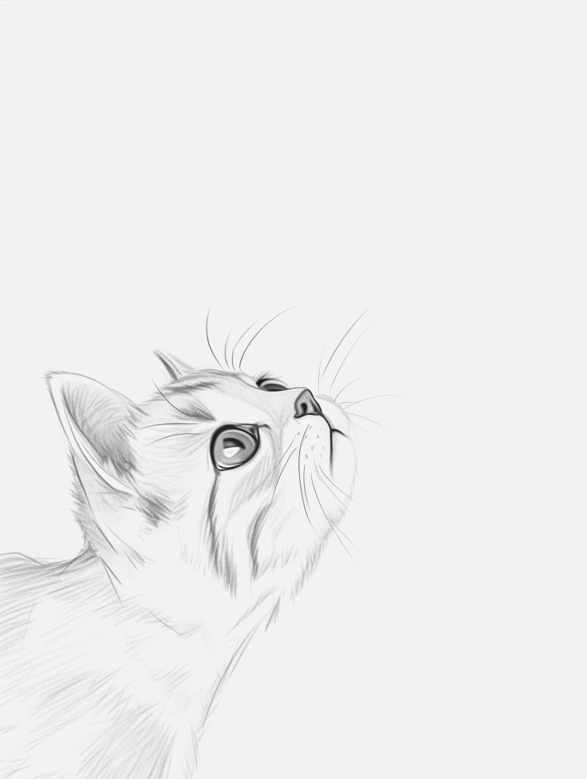25 Realistic Cat Drawing Ideas and Tutorials for All Skill Levels ...