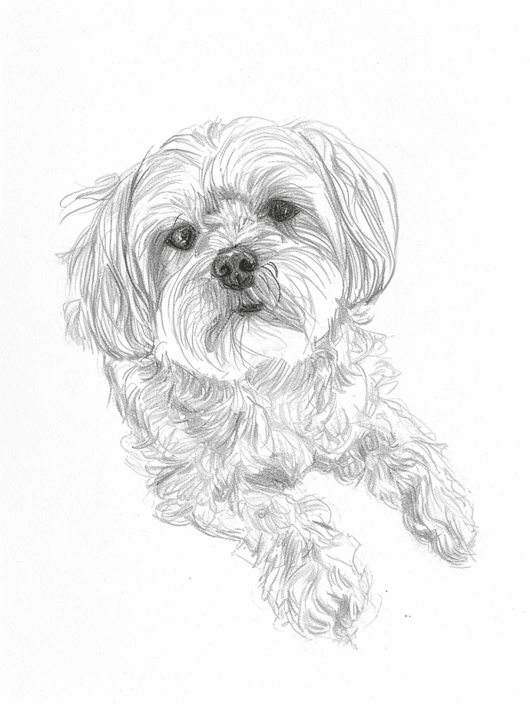 35 Realistic Dog Drawing Ideas and Tutorials for All Skill Levels ...