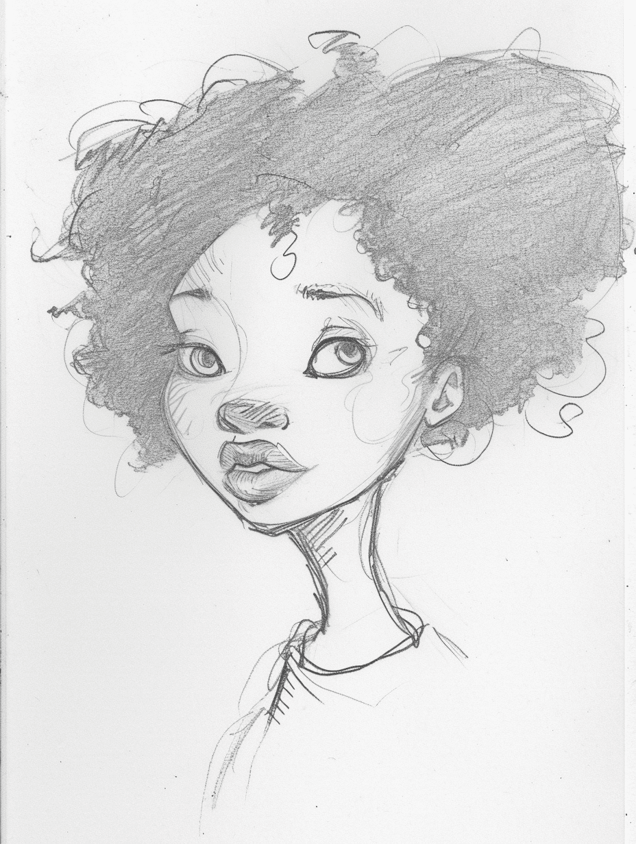 25 Cute Female Character Sketch Ideas for All Skill Levels - Brighter Craft