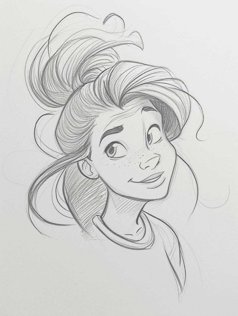 25 Cute Female Character Sketch Ideas for All Skill Levels - Brighter Craft