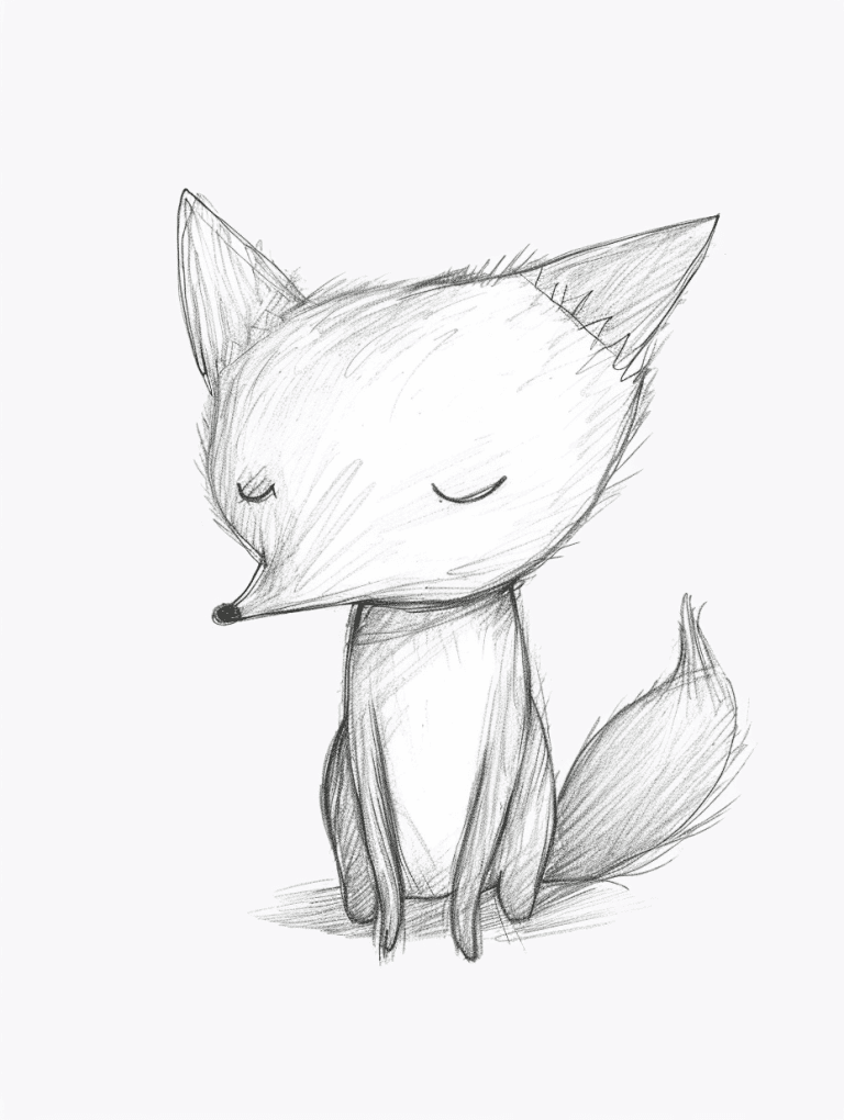 32 Little Animal Sketches To Draw When You're Bored - Brighter Craft