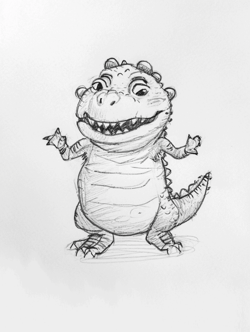 32 Little Animal Sketches To Draw When You're Bored - Brighter Craft