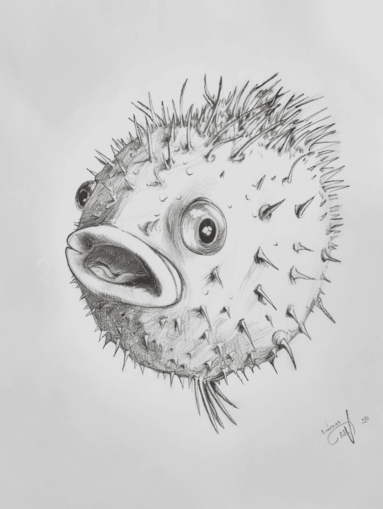 15 Realistic Marine Life Drawing Ideas and Tutorials for All Skill ...