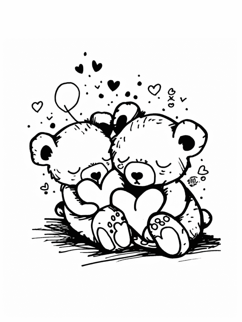 30 Loveable Valentine’s Day Drawing Ideas - Brighter Craft