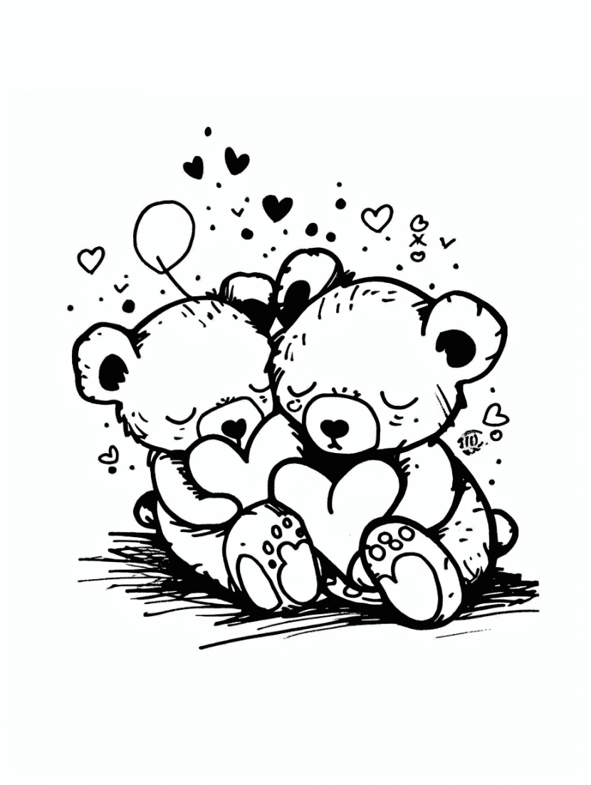 30 Loveable Valentine’s Day Drawing Ideas - Brighter Craft