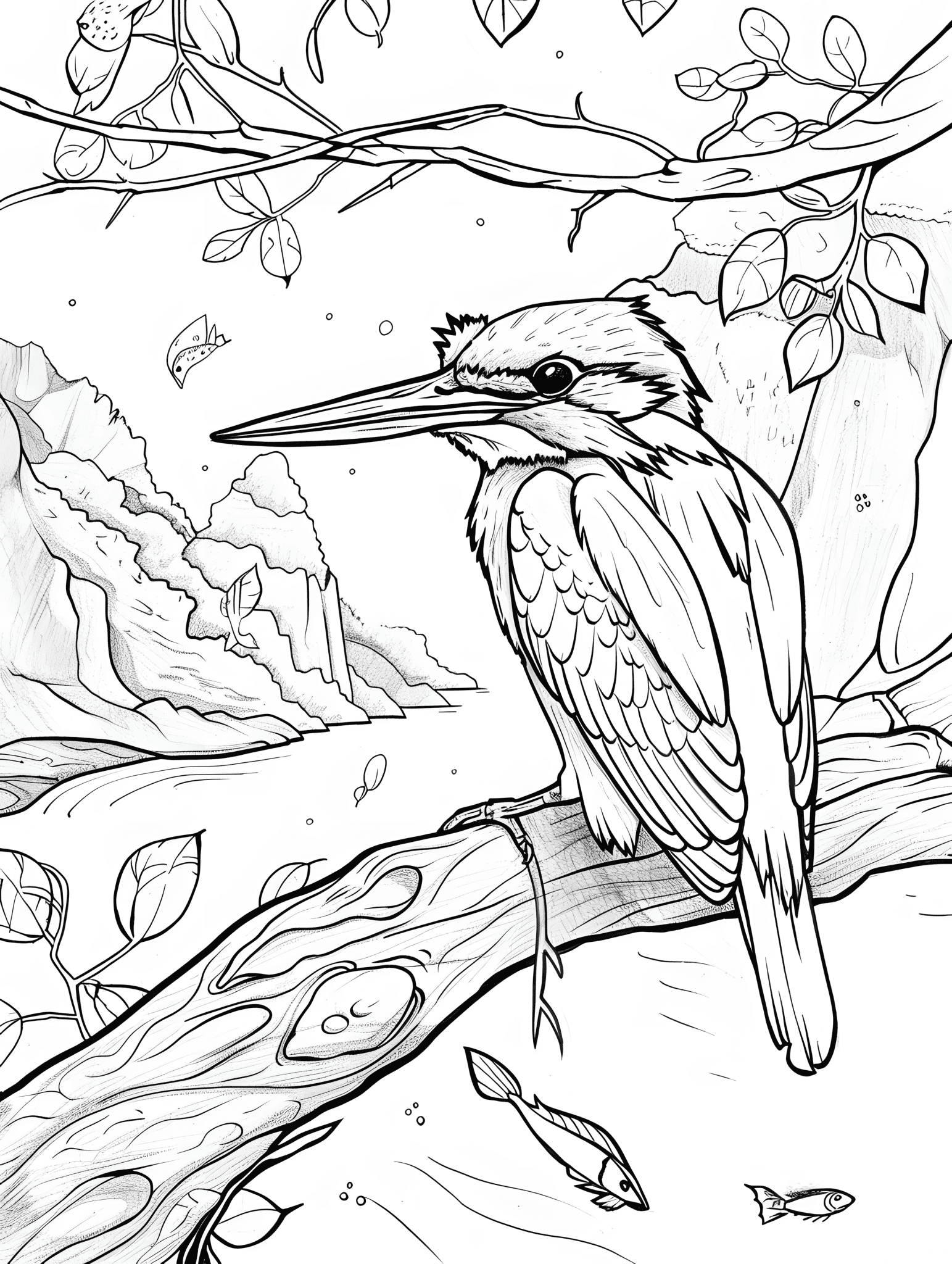 30 Spectacular Spring Bird Coloring Pages - Brighter Craft