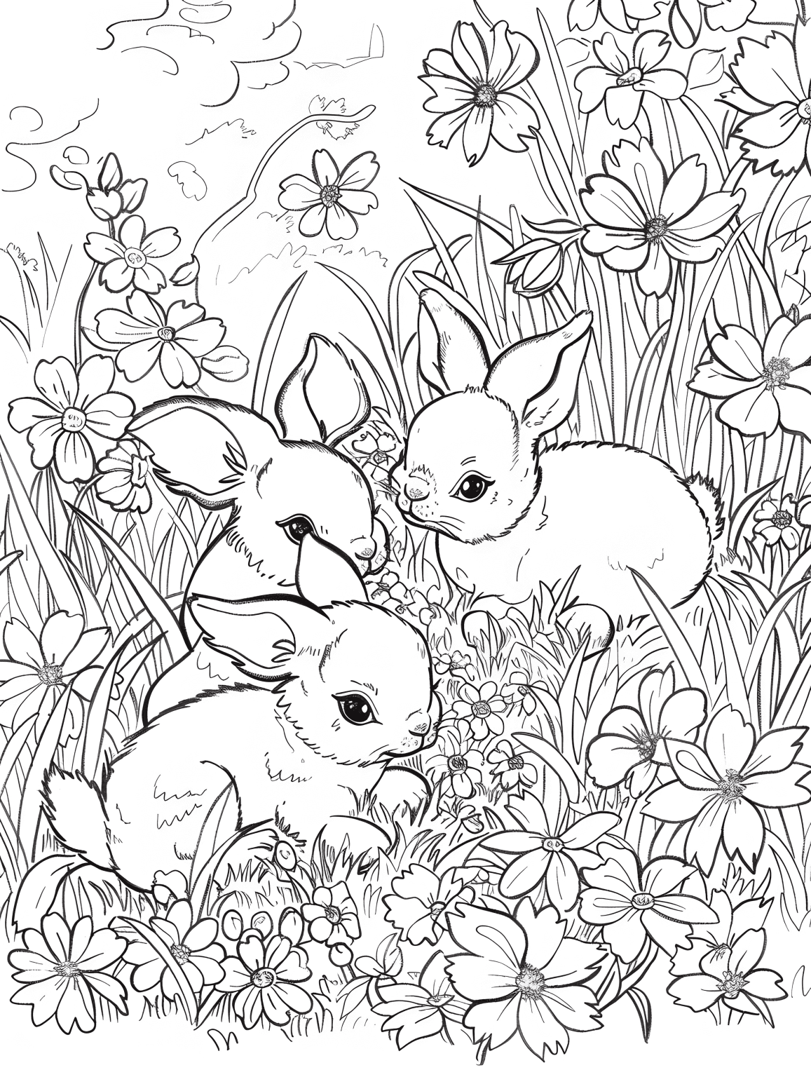 30 Free Spring Coloring Pages - Brighter Craft