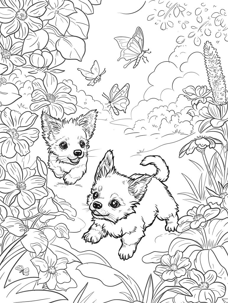 30 Free Spring Coloring Pages - Brighter Craft