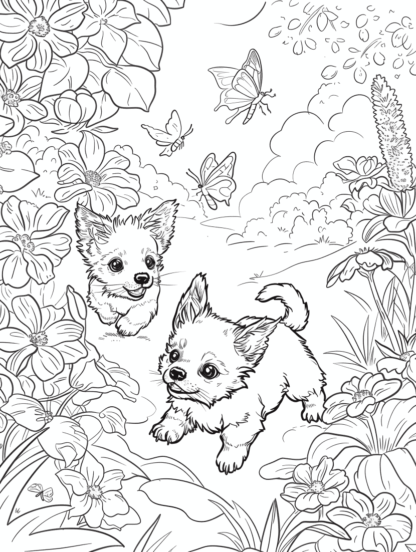 30 Free Spring Coloring Pages - Brighter Craft