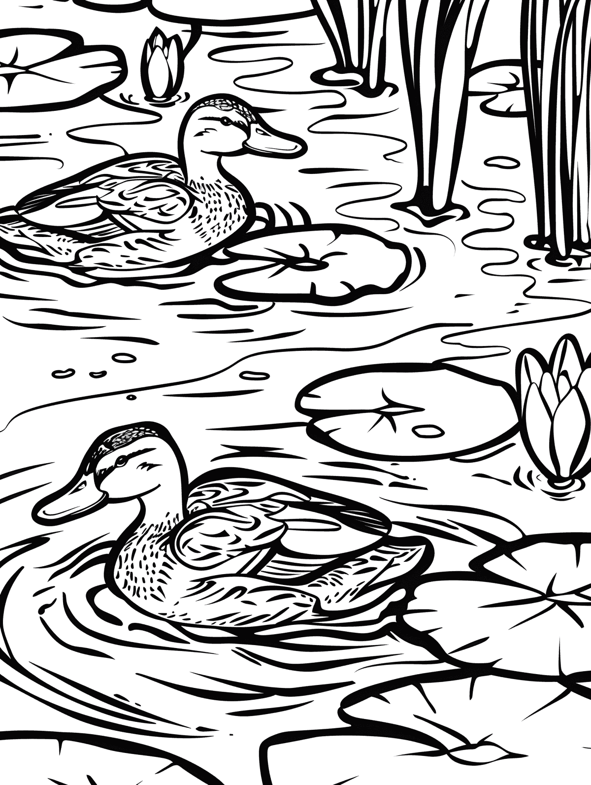 30 Free Spring Coloring Pages - Brighter Craft