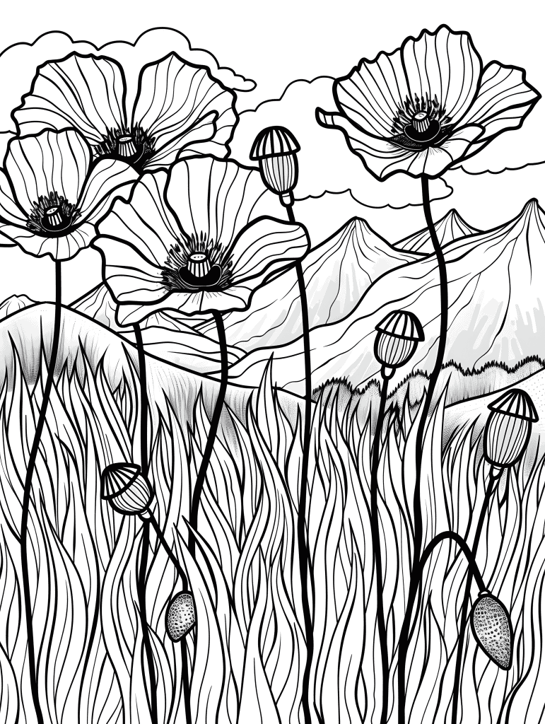 30 Free Spring Coloring Pages - Brighter Craft
