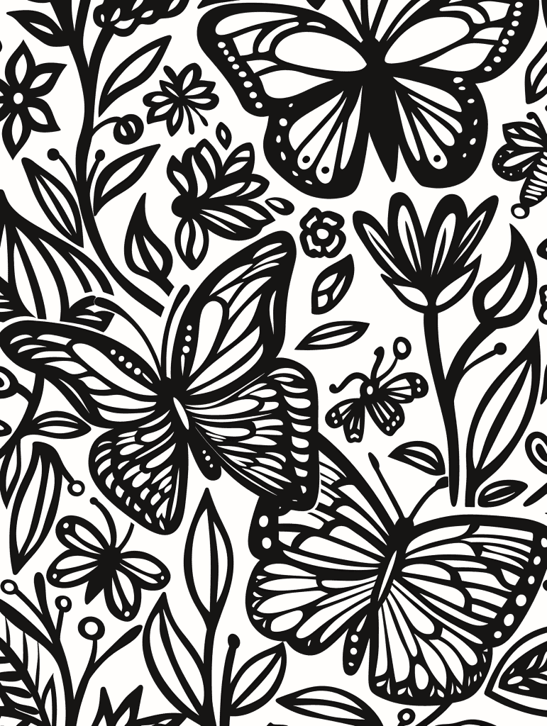 30 Free Spring Coloring Pages - Brighter Craft
