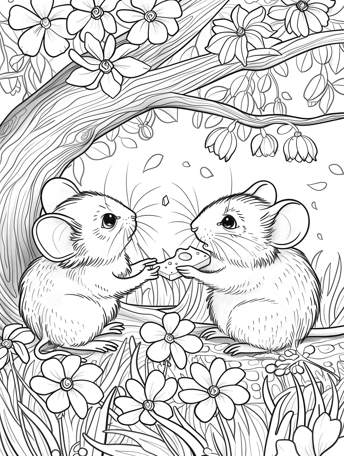 30 Free Spring Coloring Pages - Brighter Craft