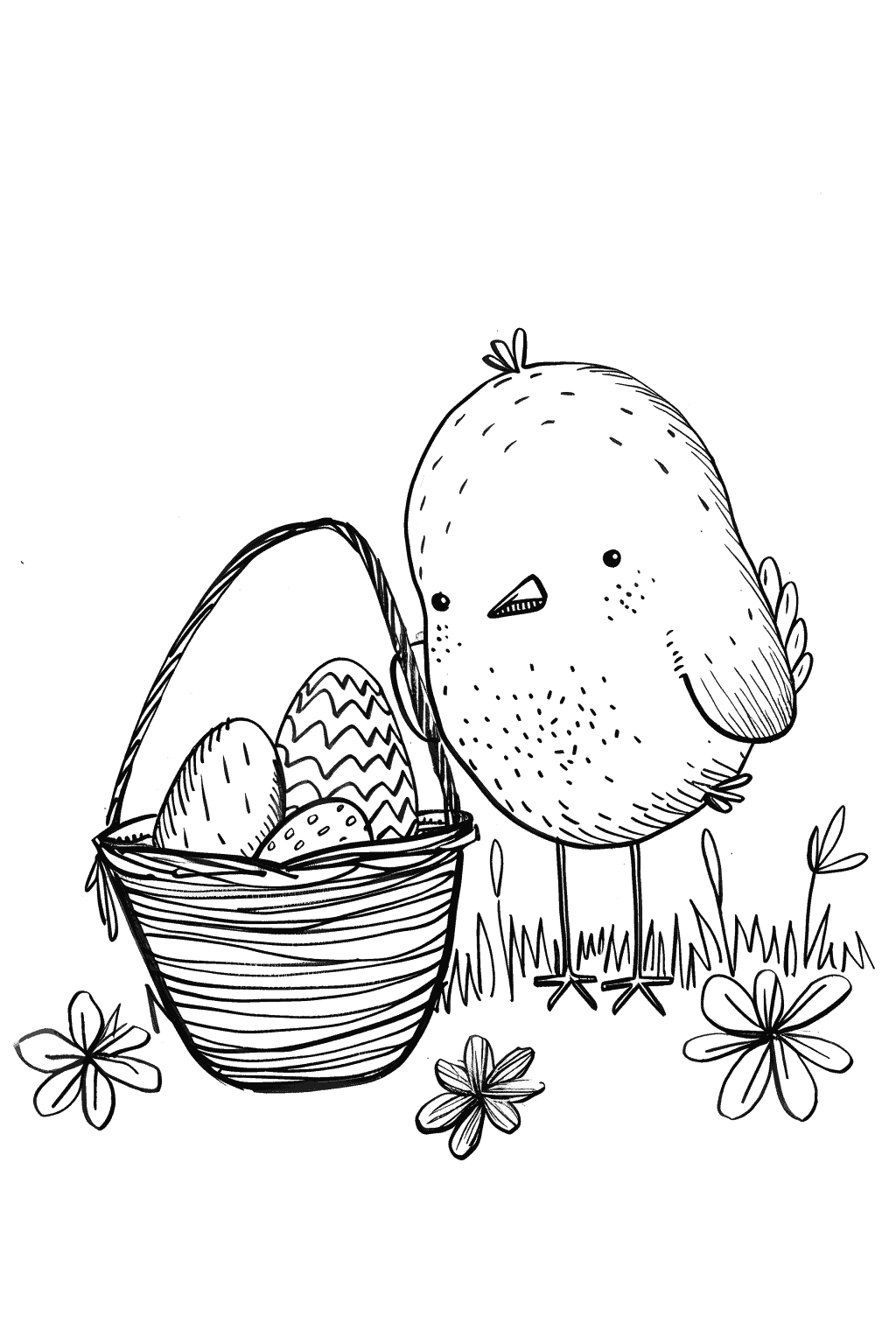 35 Creative Easter Doodle Ideas - Brighter Craft