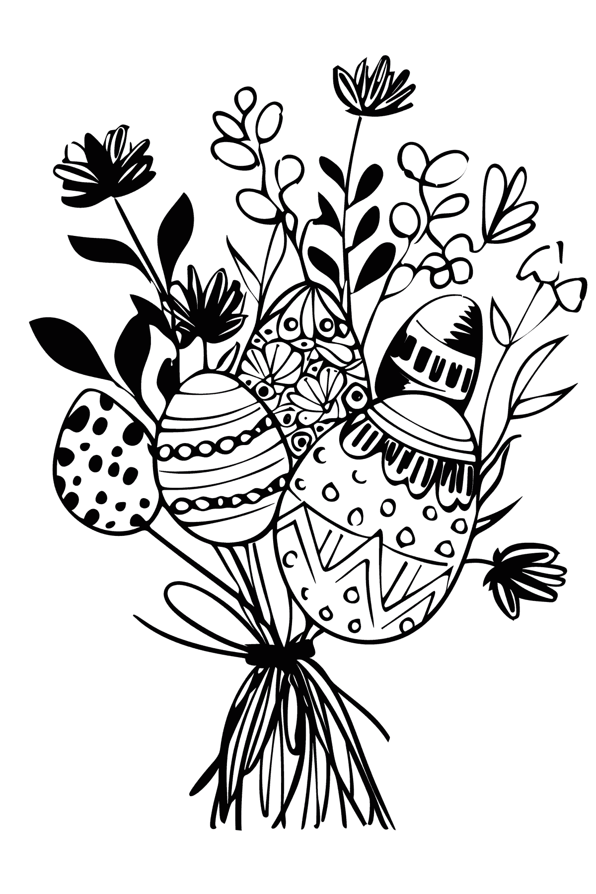 35 Creative Easter Doodle Ideas - Brighter Craft