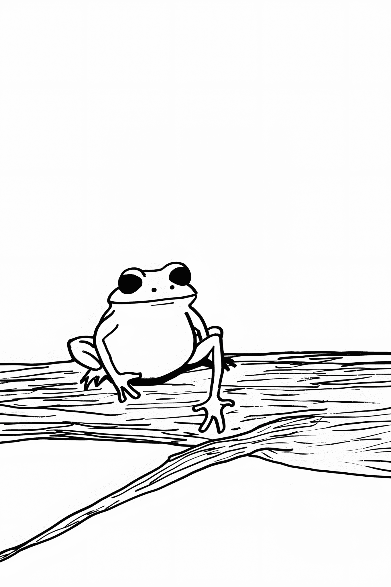 30 Easy Frog Doodle Drawing Ideas - Brighter Craft