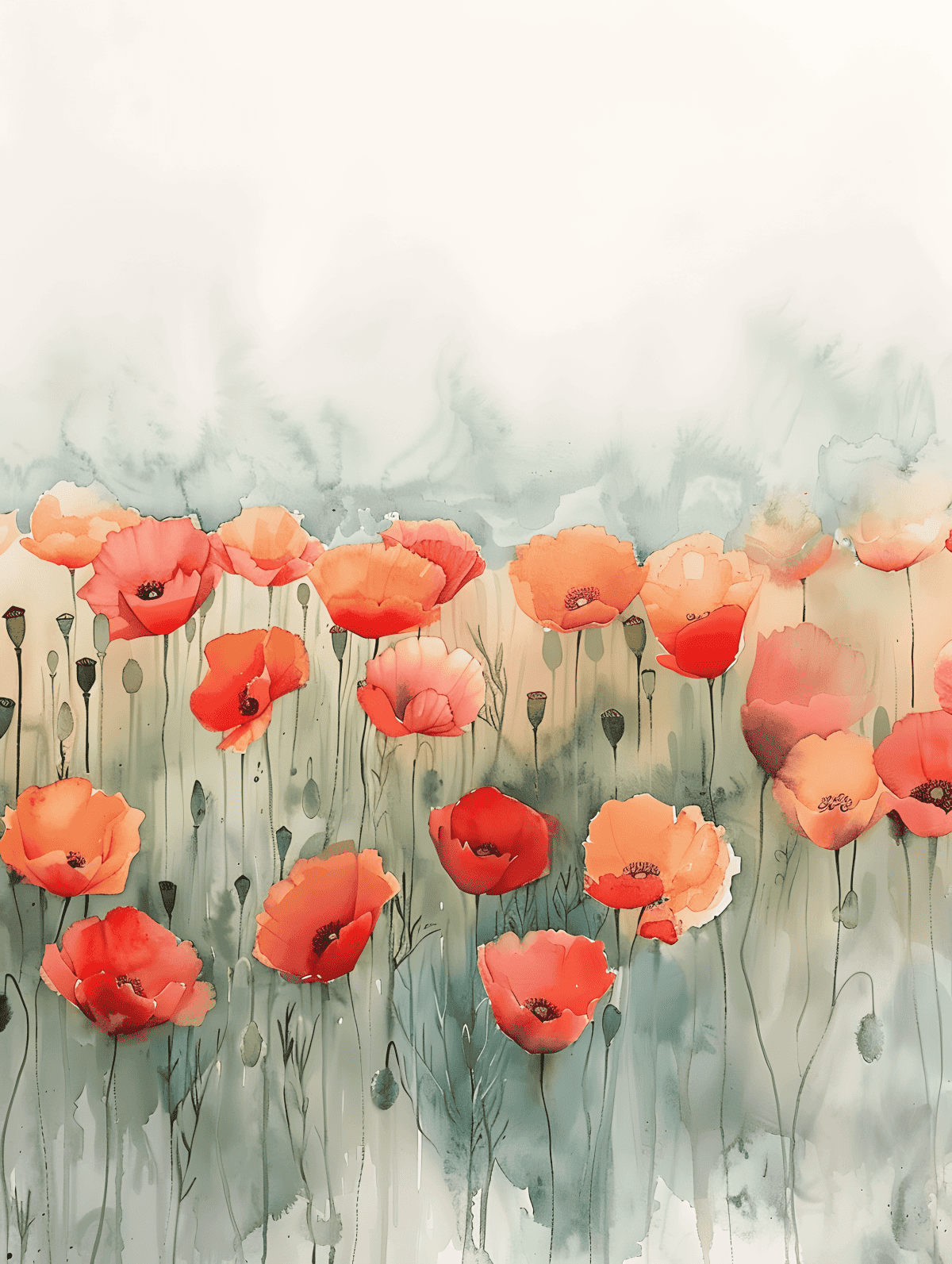 30 Spring Watercolor Flower Painting Ideas - Brighter Craft