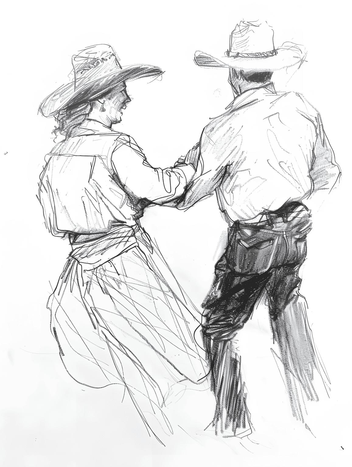 30 Wild West Cowboy Drawing Ideas - Brighter Craft