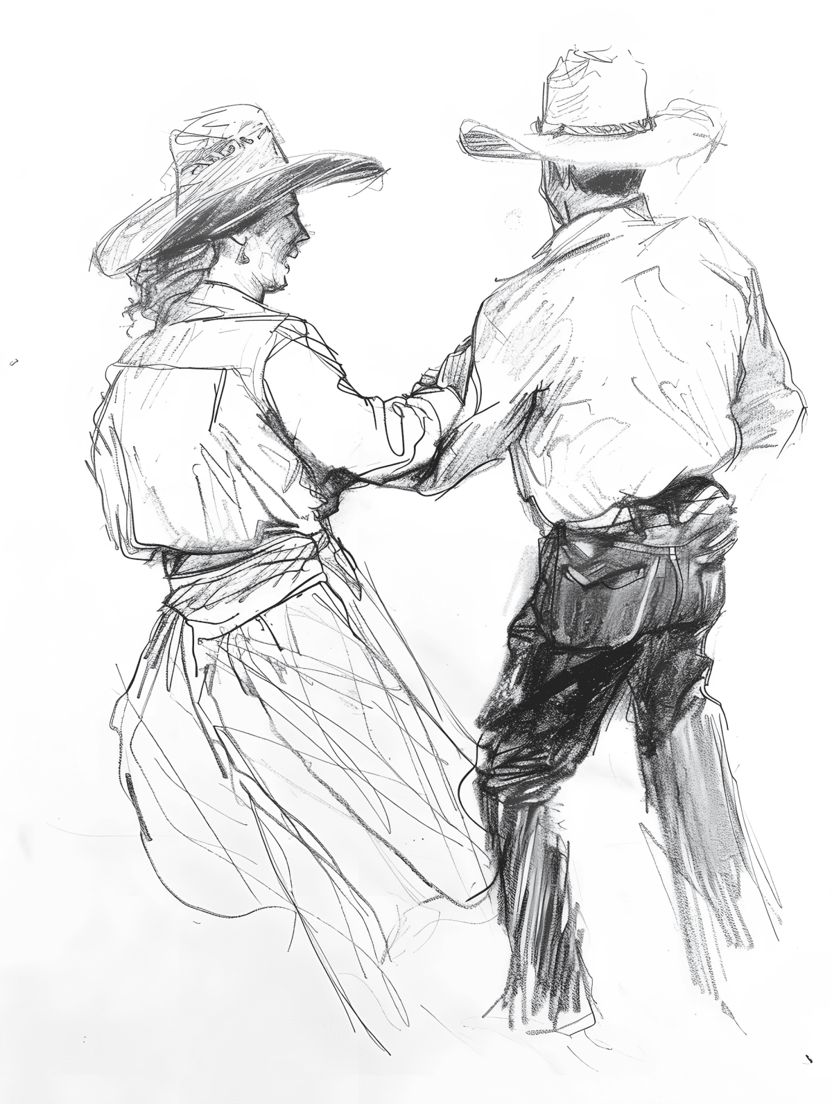 30 Wild West Cowboy Drawing Ideas - Brighter Craft
