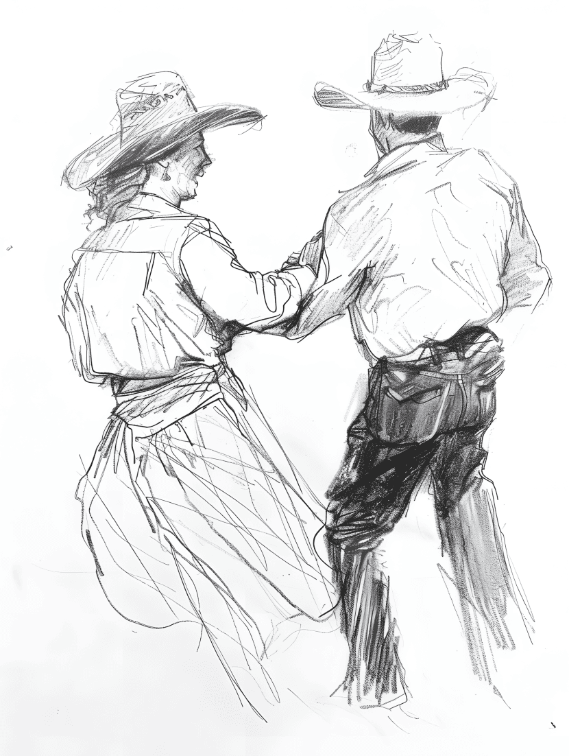 30 Wild West Cowboy Drawing Ideas - Brighter Craft