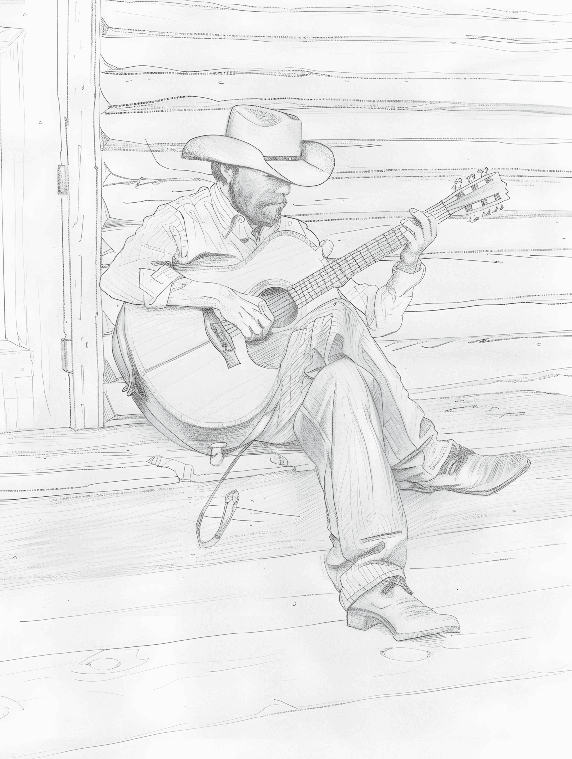 30 Wild West Cowboy Drawing Ideas - Brighter Craft