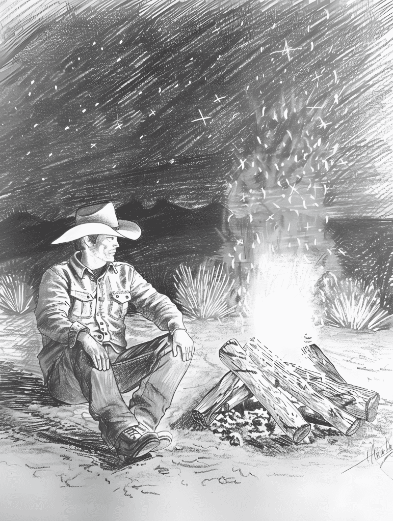 30 Wild West Cowboy Drawing Ideas - Brighter Craft