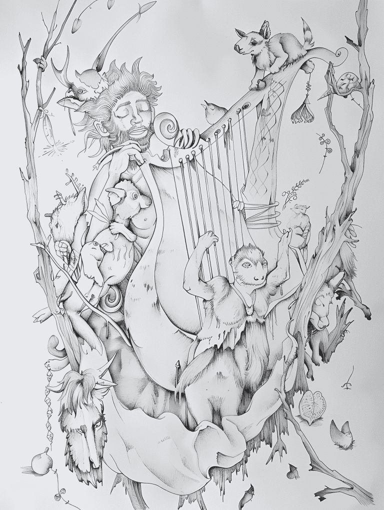 30 Incredible Greek Drawing Ideas - Brighter Craft