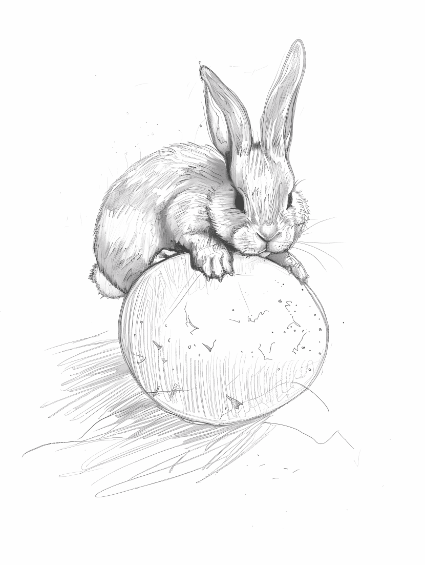 30 Easter Drawing Ideas - Brighter Craft