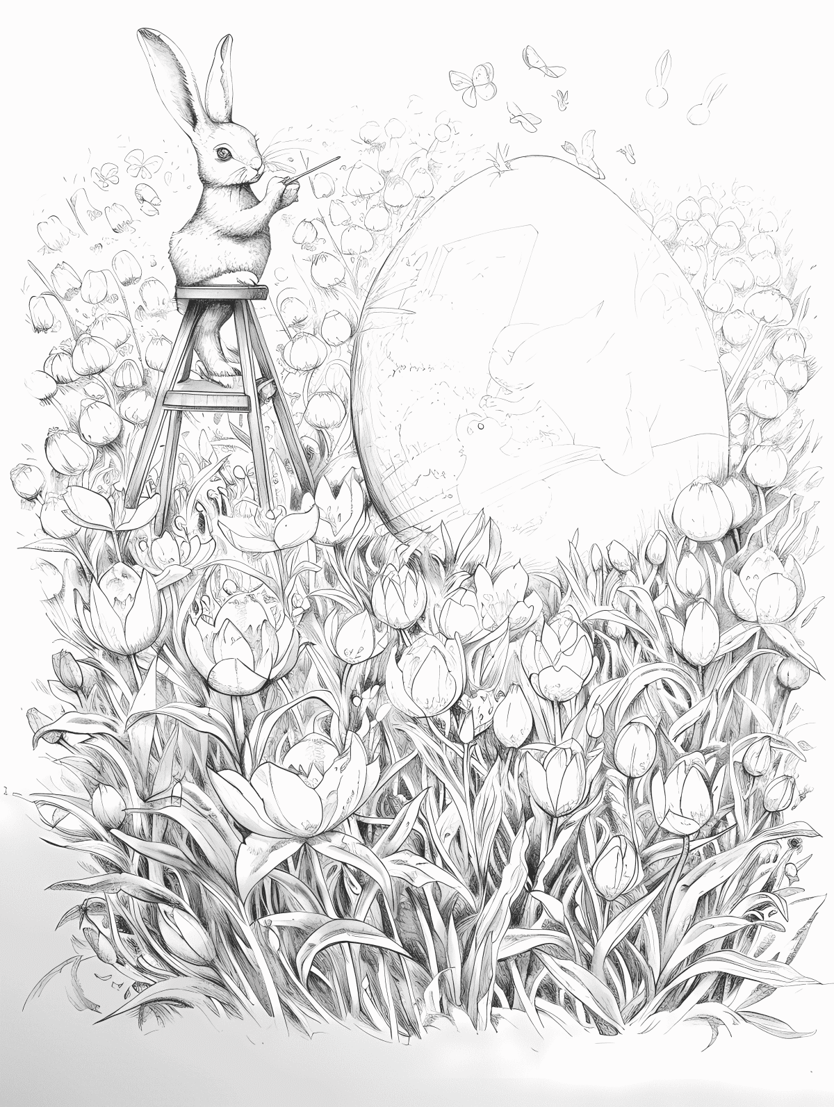 30 Easter Drawing Ideas - Brighter Craft