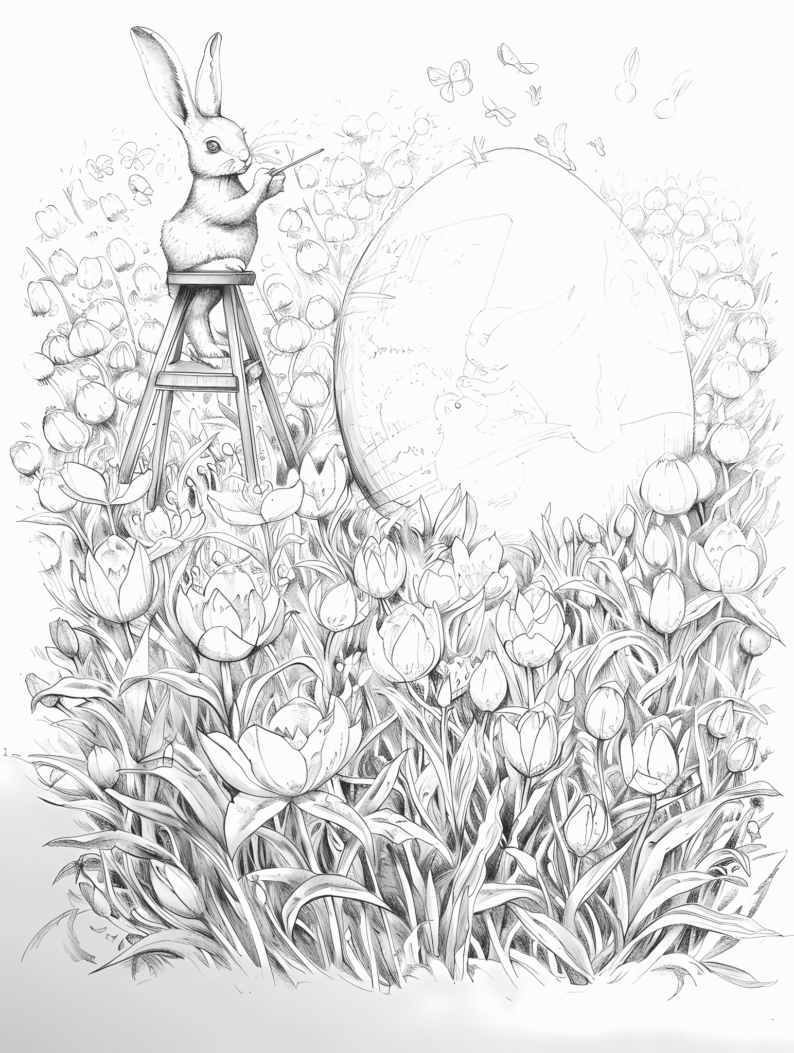 30 Easter Drawing Ideas - Brighter Craft