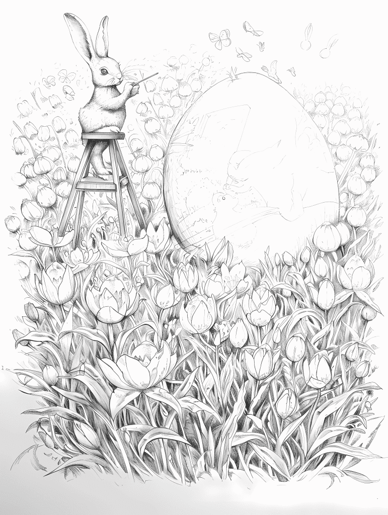 30 Easter Drawing Ideas - Brighter Craft