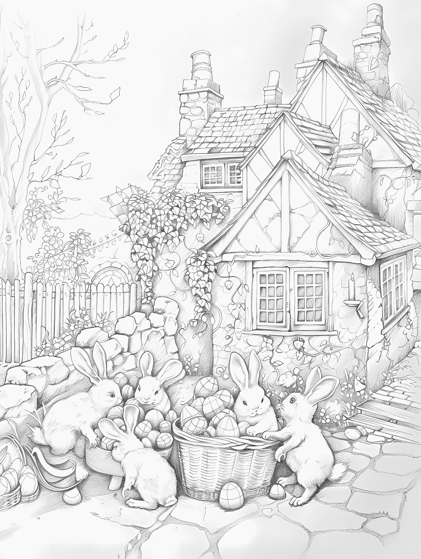 30 Easter Drawing Ideas - Brighter Craft