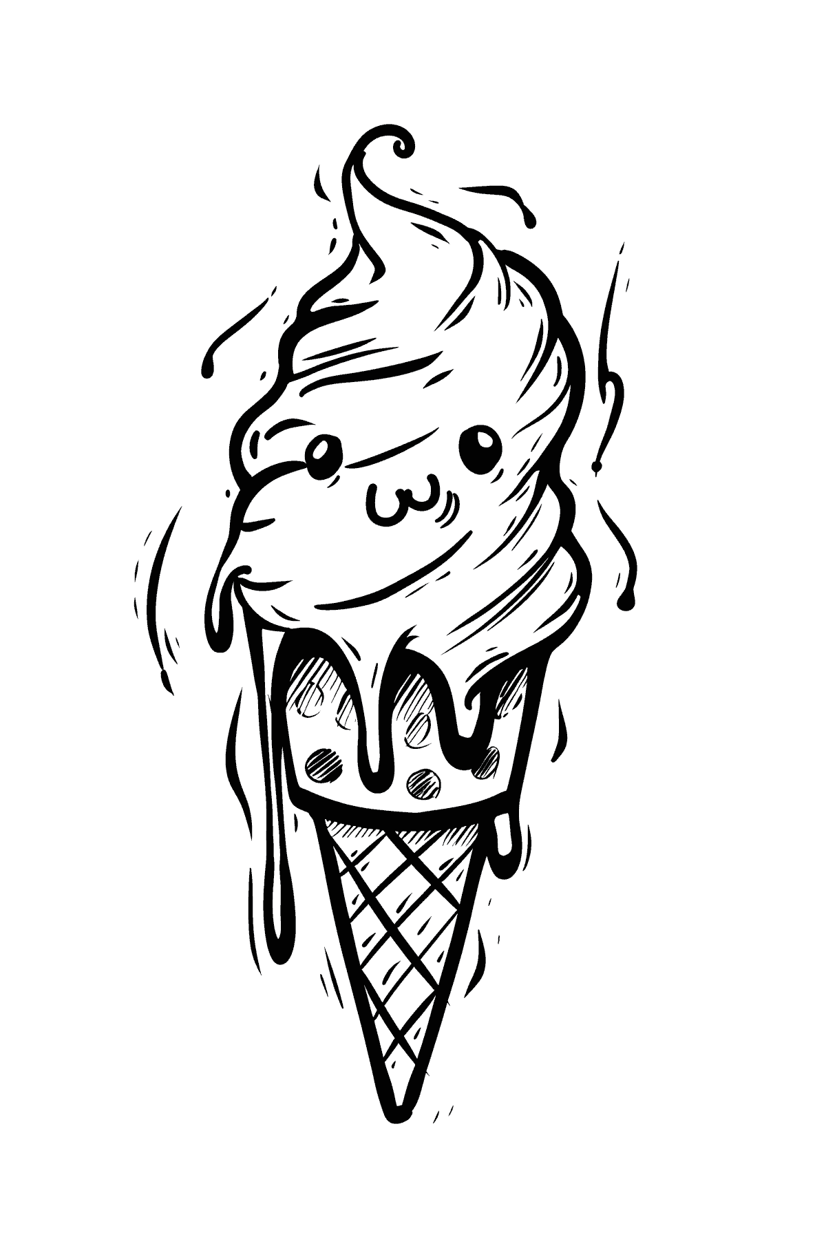 30 Cute & Easy Anime Doodle Ideas - Brighter Craft