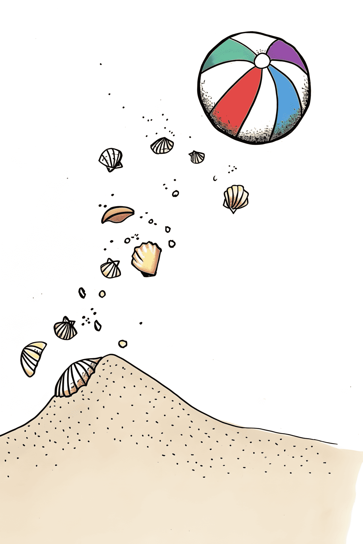 30 Fun Ocean Doodles for Bullet Journal - Brighter Craft