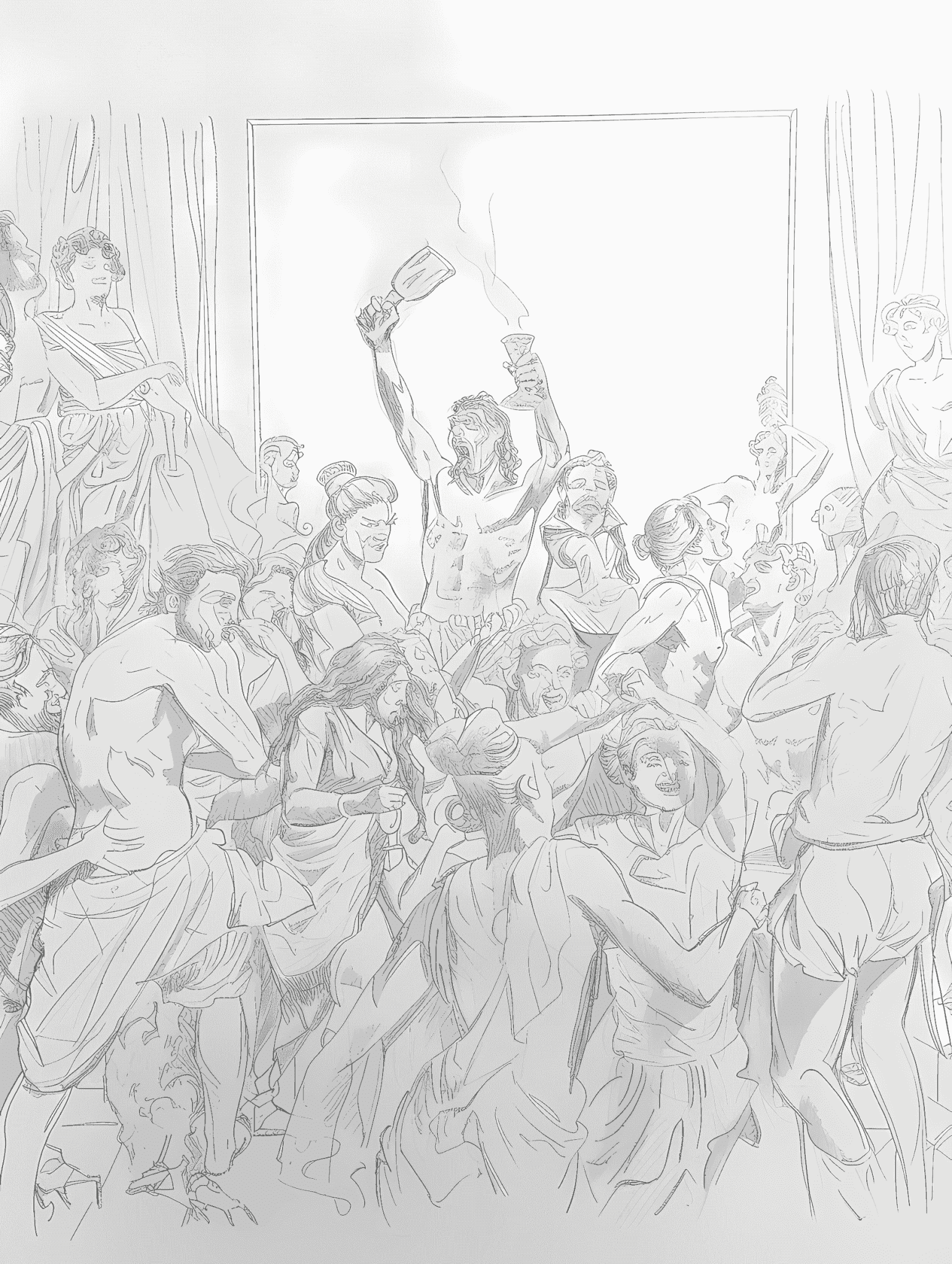 30 Incredible Greek Drawing Ideas - Brighter Craft