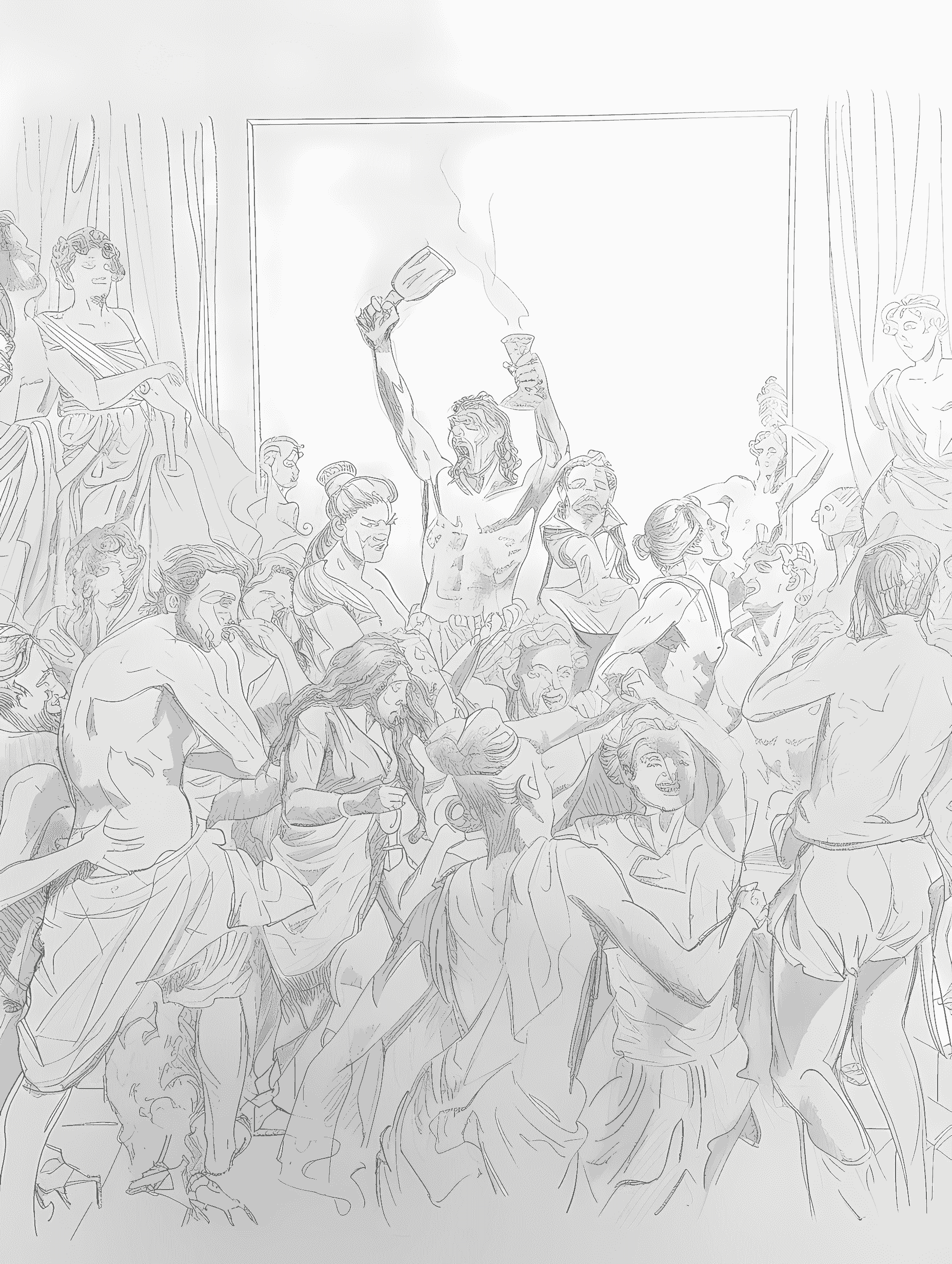 30 Incredible Greek Drawing Ideas - Brighter Craft