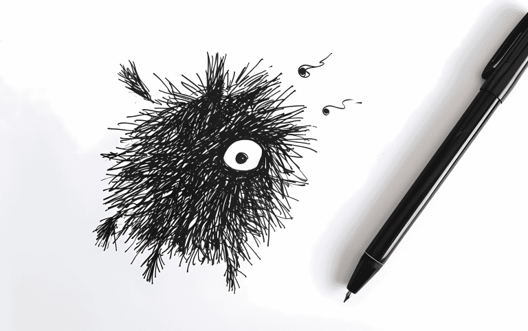 30 Easy and Cute Monster Drawing Ideas - Brighter Craft