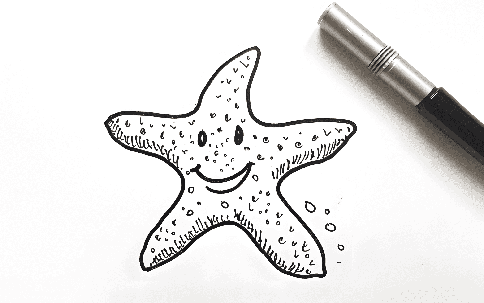 30 Fun Ocean Doodles for Bullet Journal - Brighter Craft