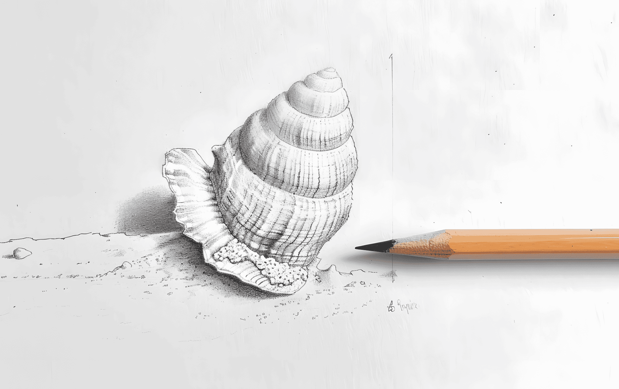 30 Simple Sea Shell Drawing Ideas - Brighter Craft