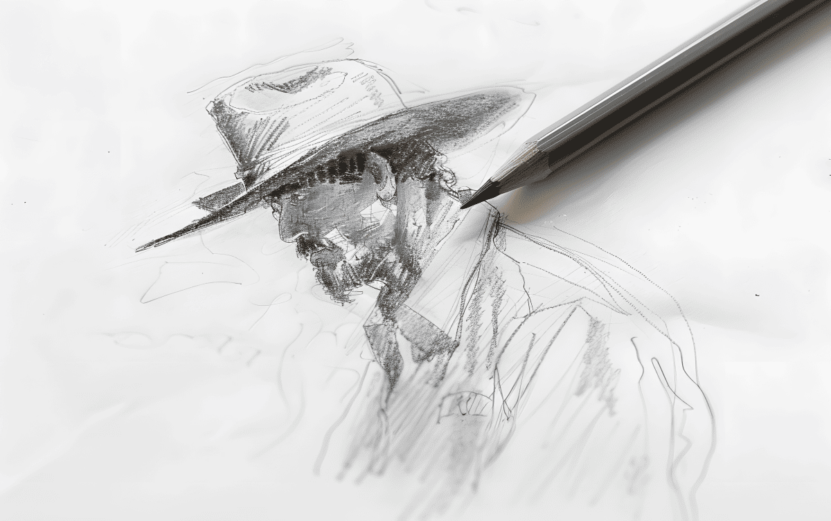 30 Wild West Cowboy Drawing Ideas - Brighter Craft