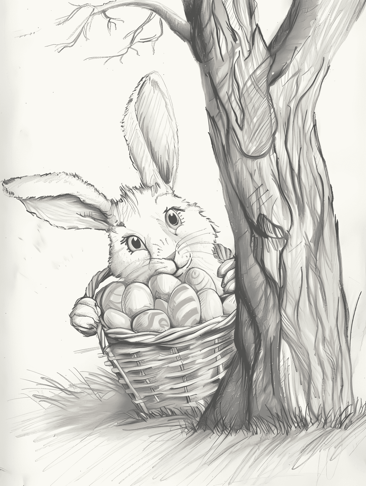 30 Easter Drawing Ideas - Brighter Craft