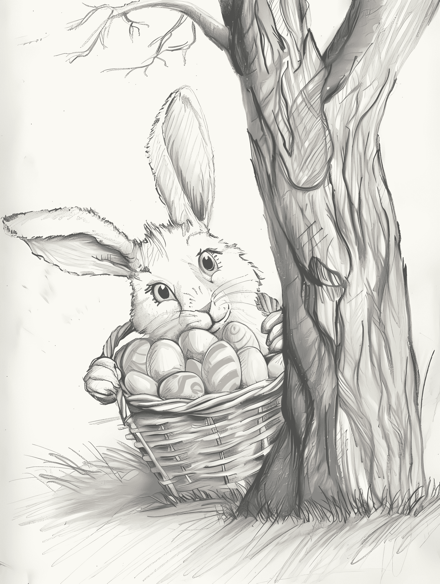 30 Easter Drawing Ideas - Brighter Craft