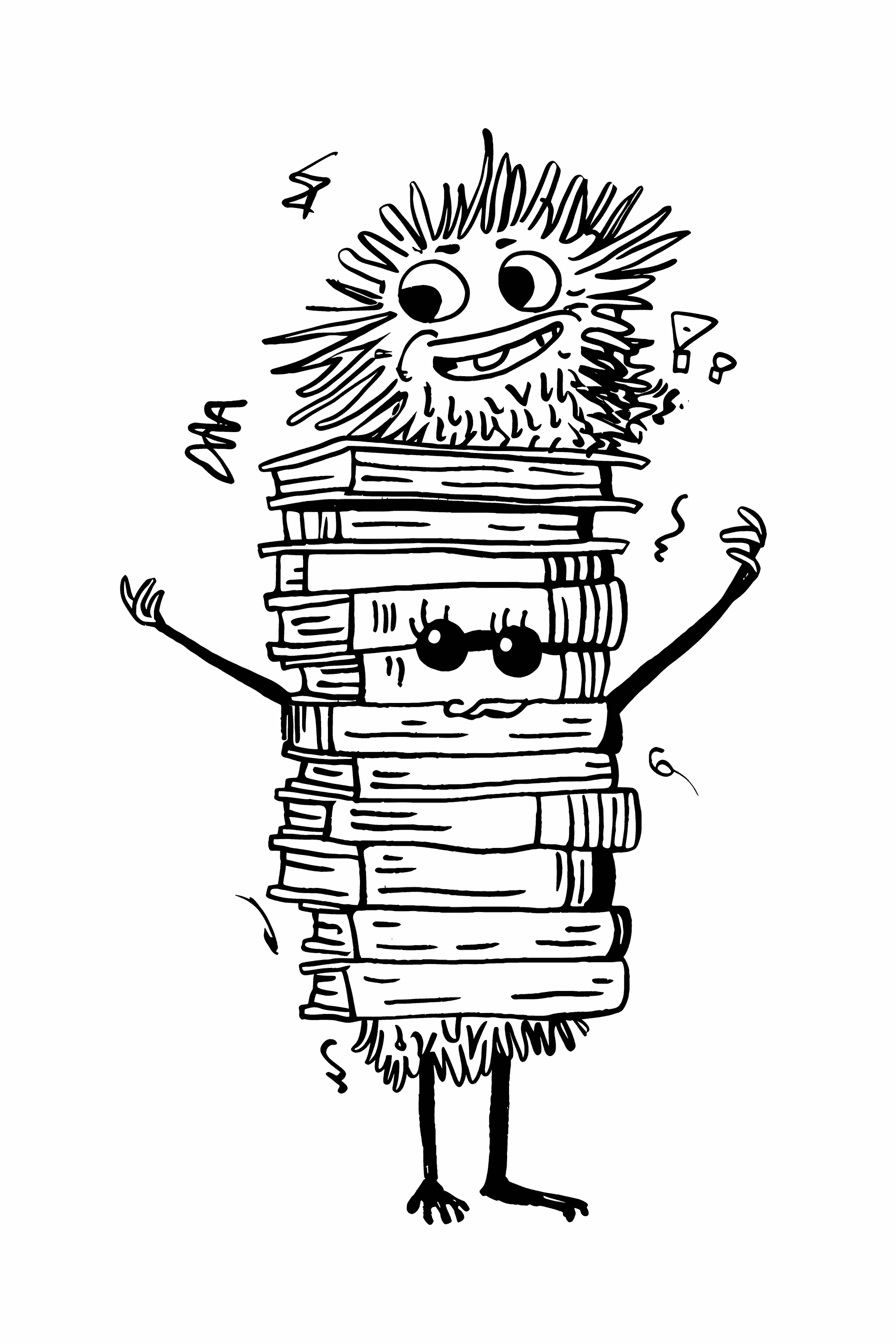 30 Easy and Cute Monster Drawing Ideas - Brighter Craft