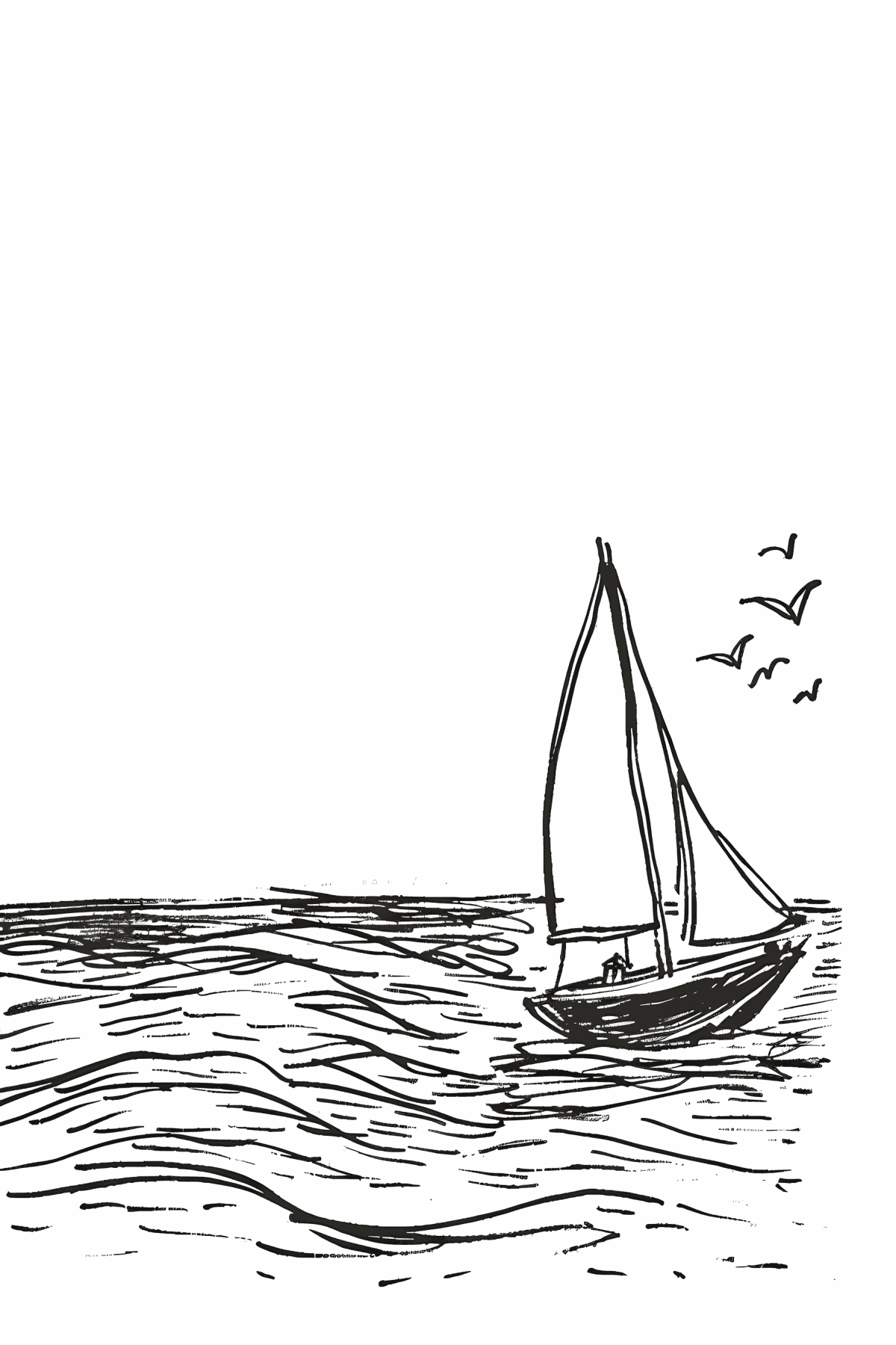 30 Easy Beach Summer Drawing Ideas - Brighter Craft