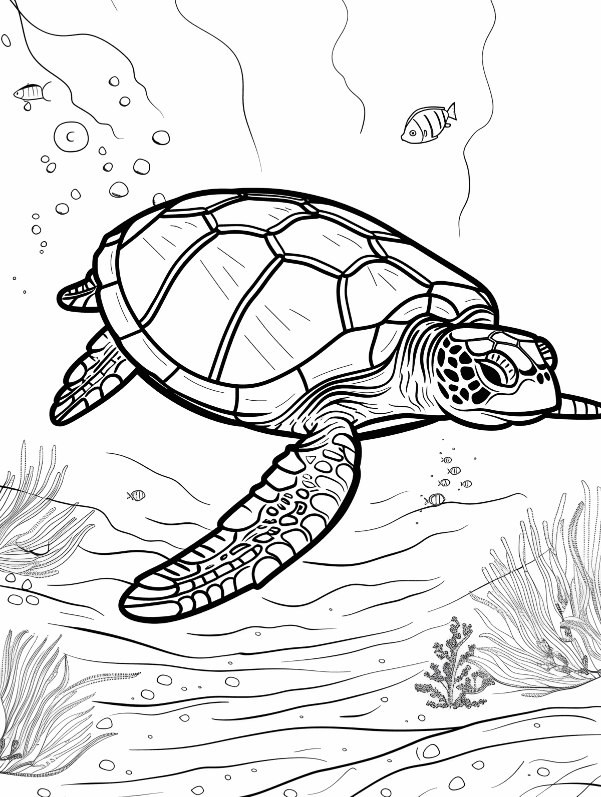 30 Best Beach Coloring Pages - Brighter Craft