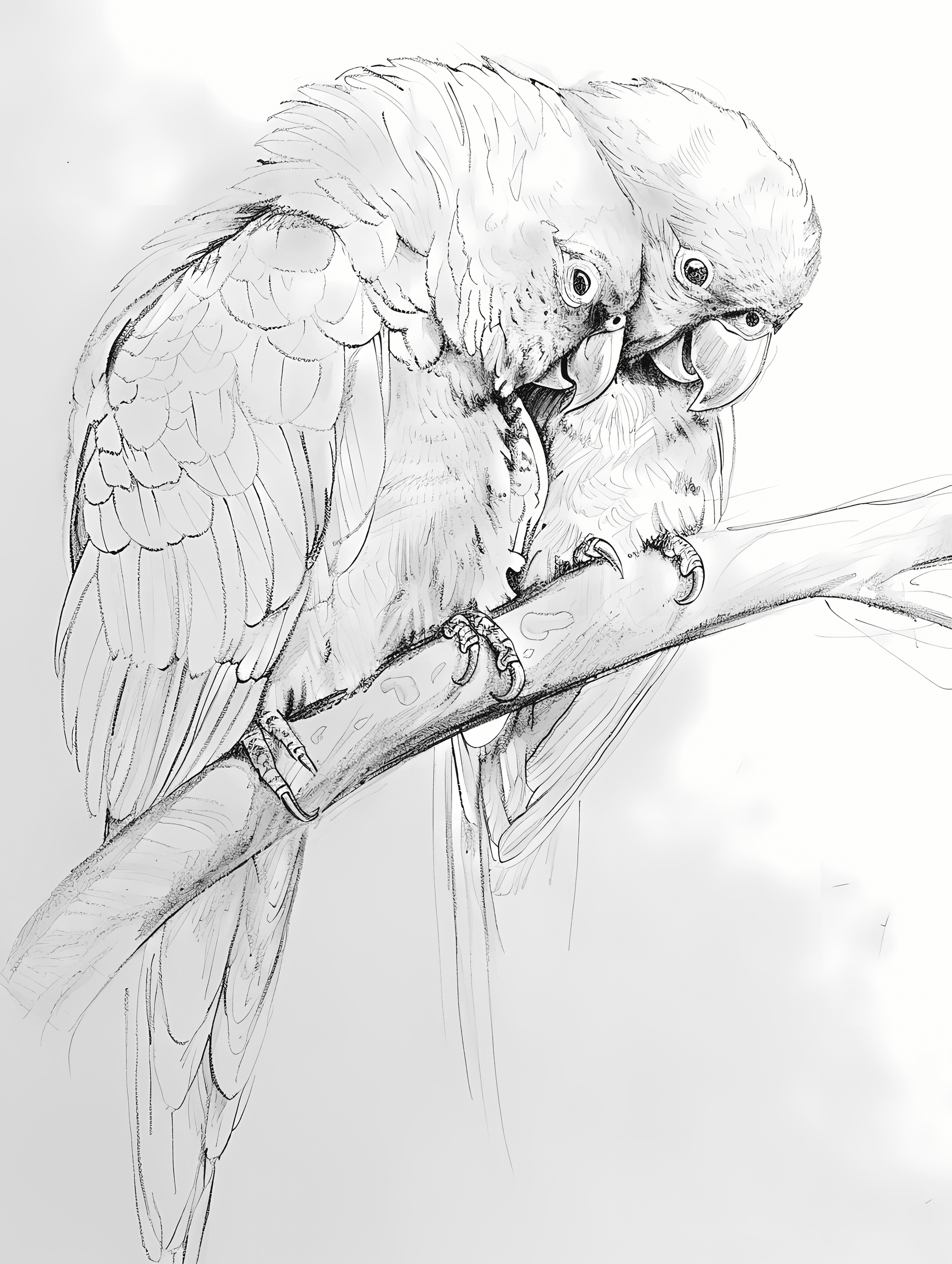 30 Easy Bird Sketch Drawing Ideas - Brighter Craft